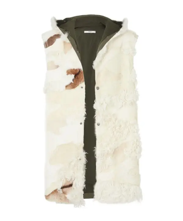 Fendi Patchwork Cotton Parka