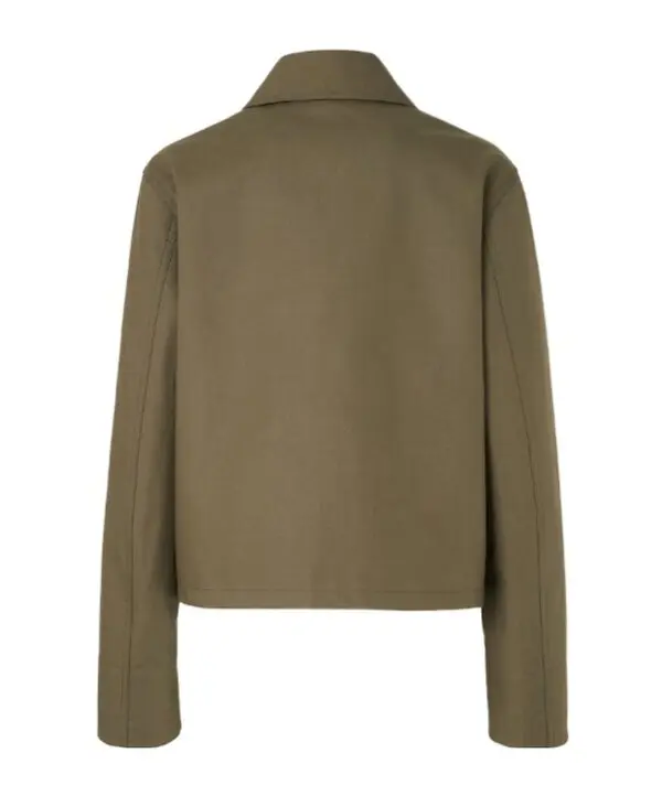Fendi Long-sleeve Shirt Jacket With Zipper Closure