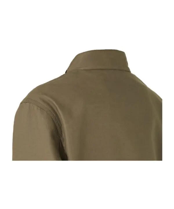 Fendi Long-sleeve Shirt Jacket With Zipper Closure