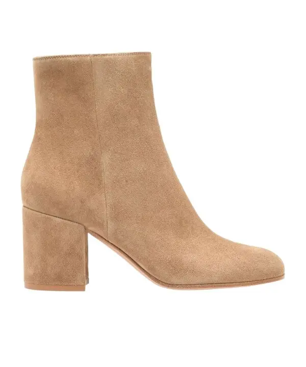 GIANVITO ROSSI Suede Ankle Boots - No