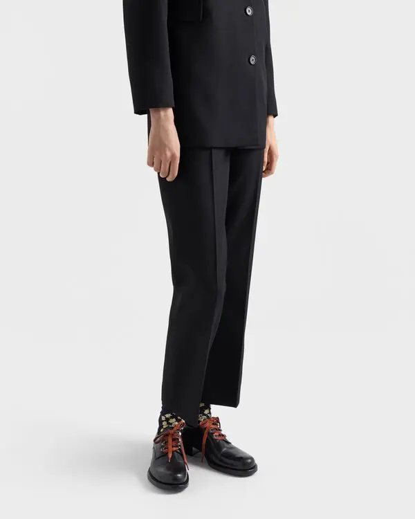 Prada Compact Gabardine Pants