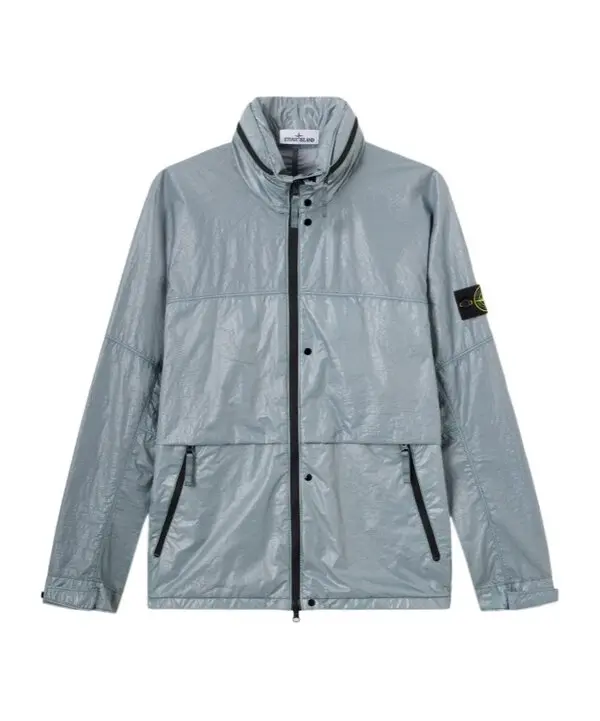 Stone Island Hooded Jacket With Water-resistant Membrane