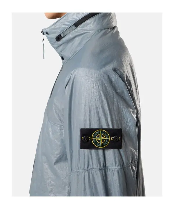 Stone Island Hooded Jacket With Water-resistant Membrane