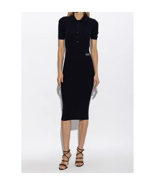 Dsquared2 Ribbed Knit Dress