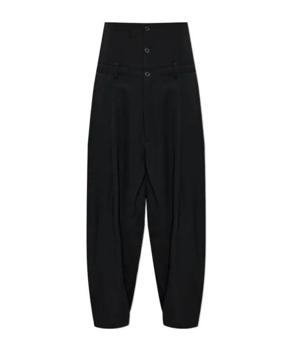 Yohji Yamamoto High Waist Wide-leg Pants