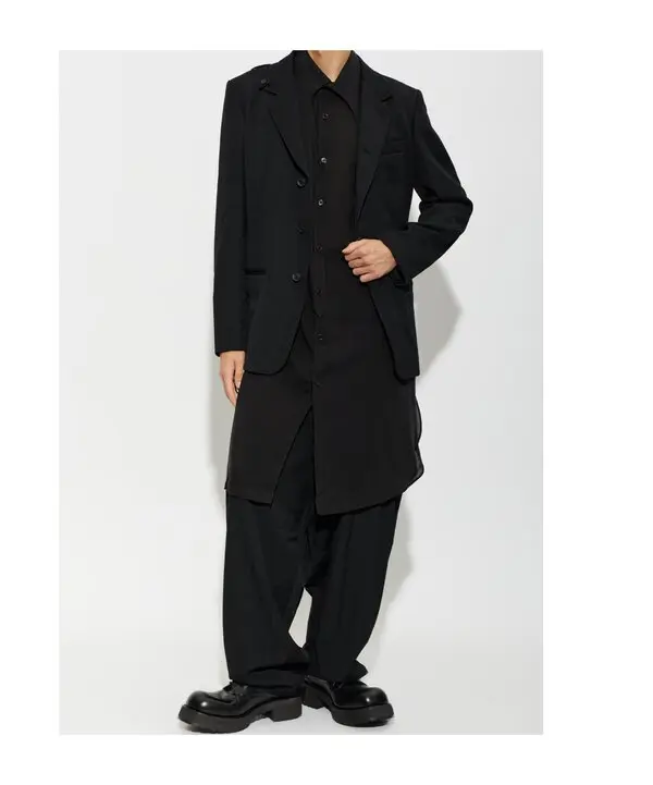 Yohji Yamamoto High Waist Wide-leg Pants