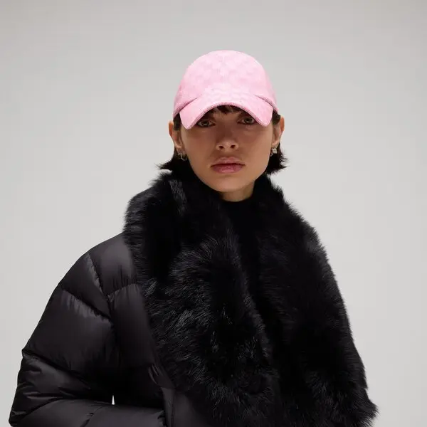 Gucci Embroidered Gg Canvas Baseball Cap - Light Pink