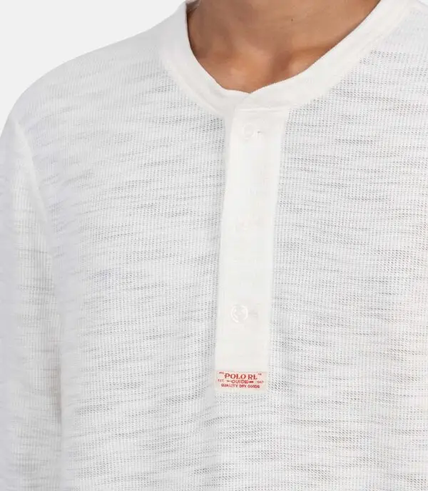 Polo Ralph Lauren Long Sleeve Waffle Knit Henley