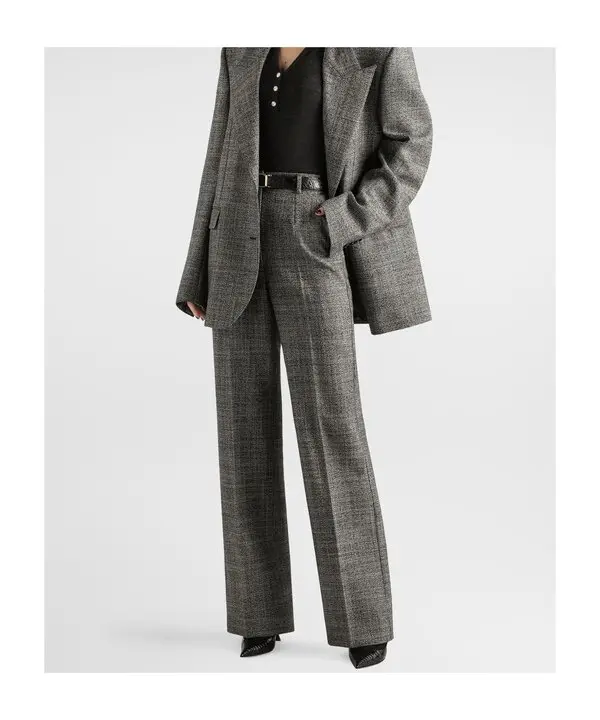 Dolce & Gabbana High-waisted Wool Trousers