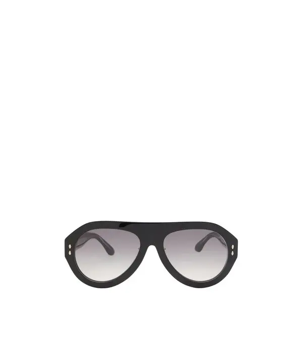 Isabel Marant Étoile Lightweight Aviator Sunglasses - Black