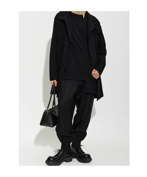 Yohji Yamamoto Ribbed Cuff Pants