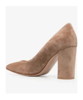 GIANVITO ROSSI Suede Pumps - Brown