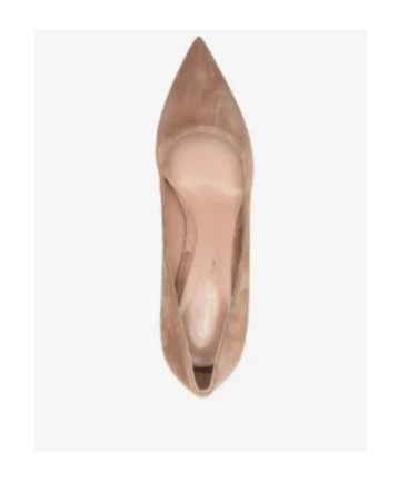 GIANVITO ROSSI Suede Pumps - Brown