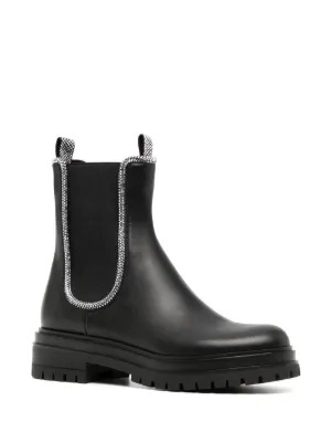 GIANVITO ROSSI Embellished Ankle Boots