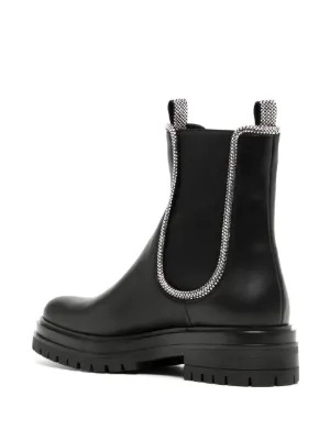 GIANVITO ROSSI Embellished Ankle Boots