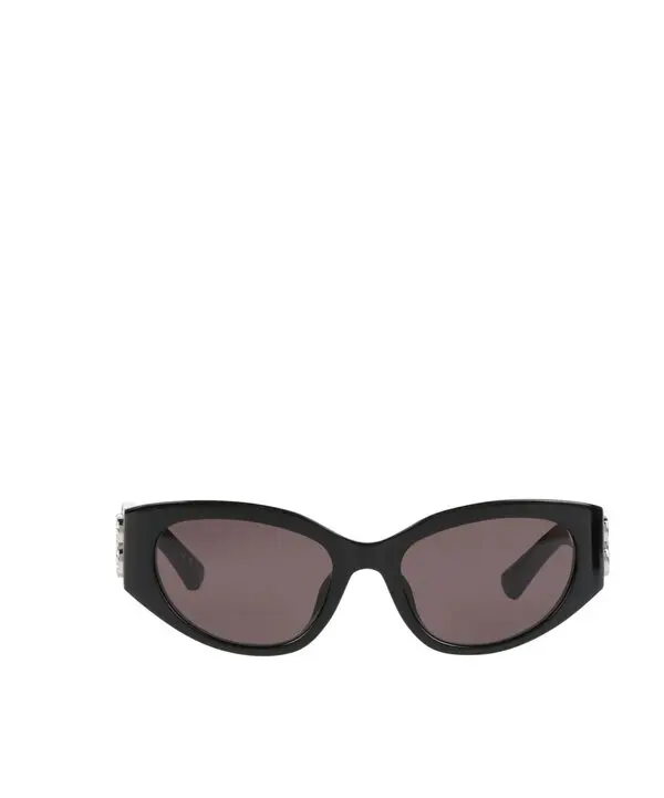 Balenciaga Oval Sunglasses - Black