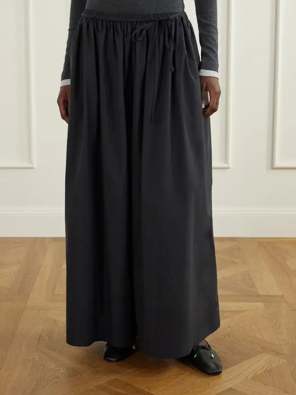 ST. AGNI Elastic Waist Casual Pants