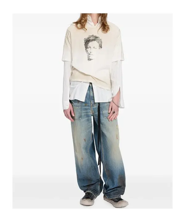 ANN DEMEULEMEESTER Lu Portrait T-shirt