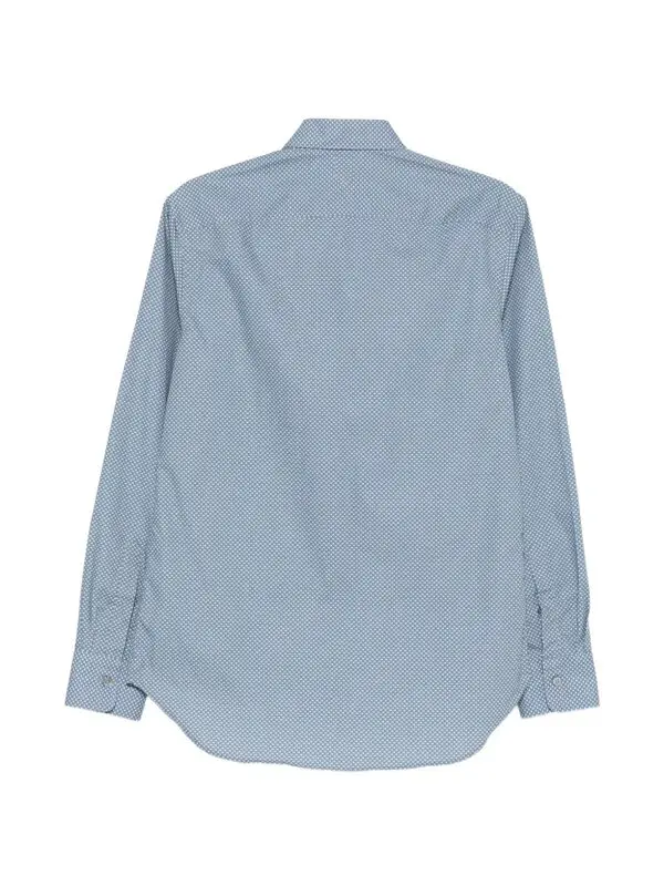 Canali Long-sleeve Collared Shirt