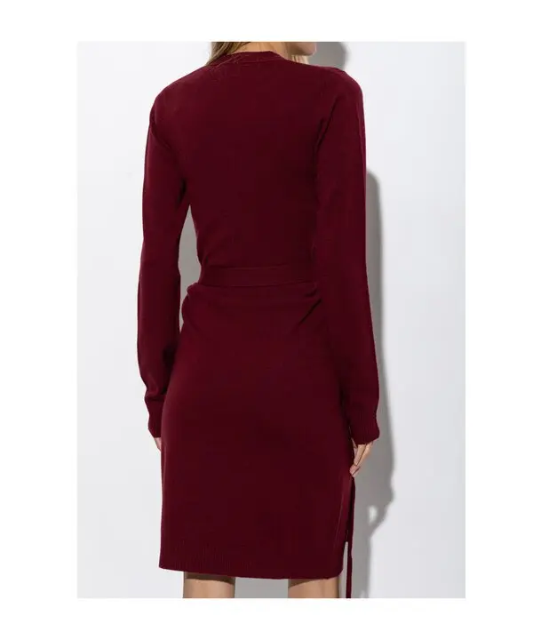 Dsquared2 V-neck Tie-front Dress