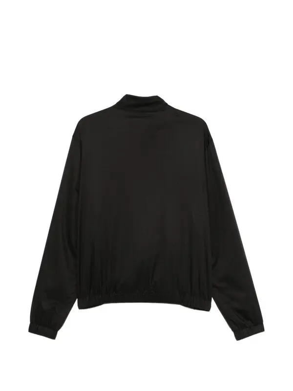Dolce & Gabbana Logo Patch Zip-up Jacket