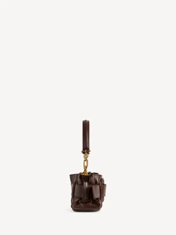 Balmain Anthem Mini Bag In Smooth Leather