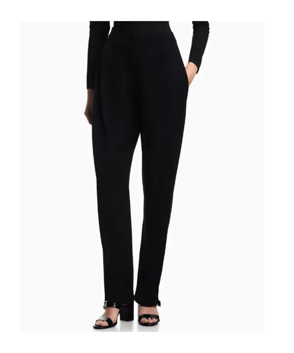 Emporio Armani Relaxed Pleated Pants
