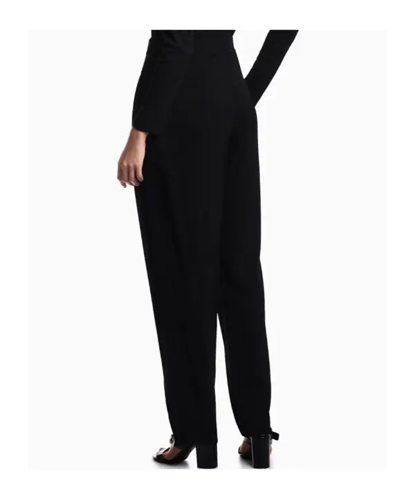 Emporio Armani Relaxed Pleated Pants