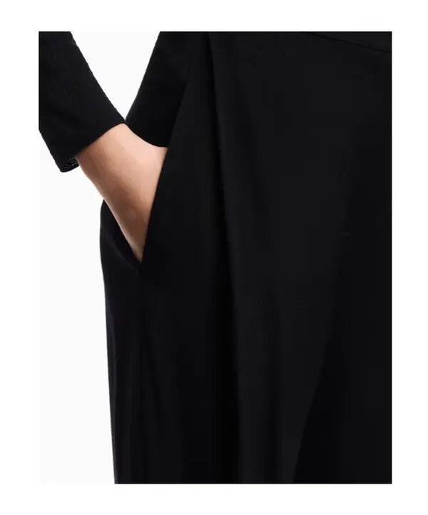 Emporio Armani Relaxed Pleated Pants