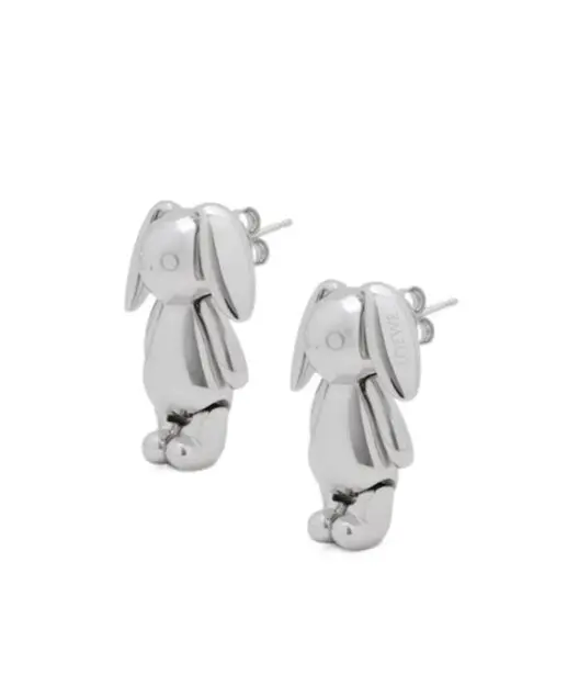 Loewe Rabbit Earrings - Silver