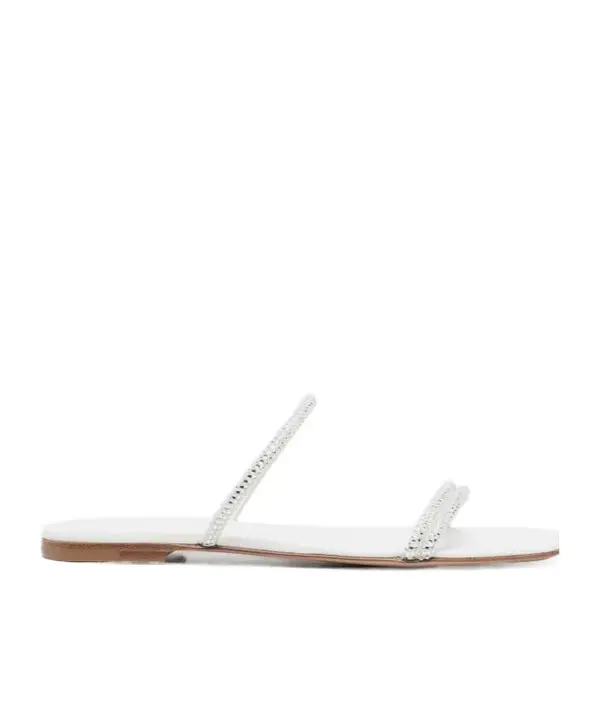 GIANVITO ROSSI Cannes Leather Sandals