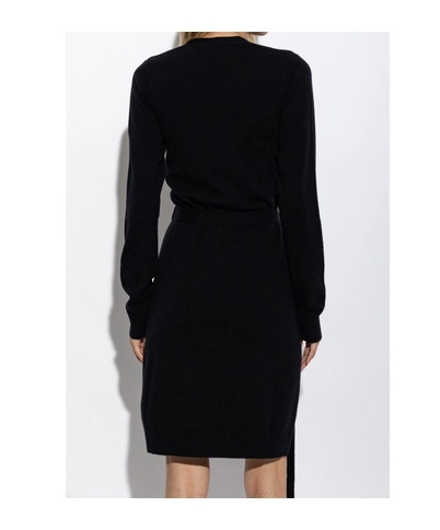 Dsquared2 V-neck Tie-front Dress