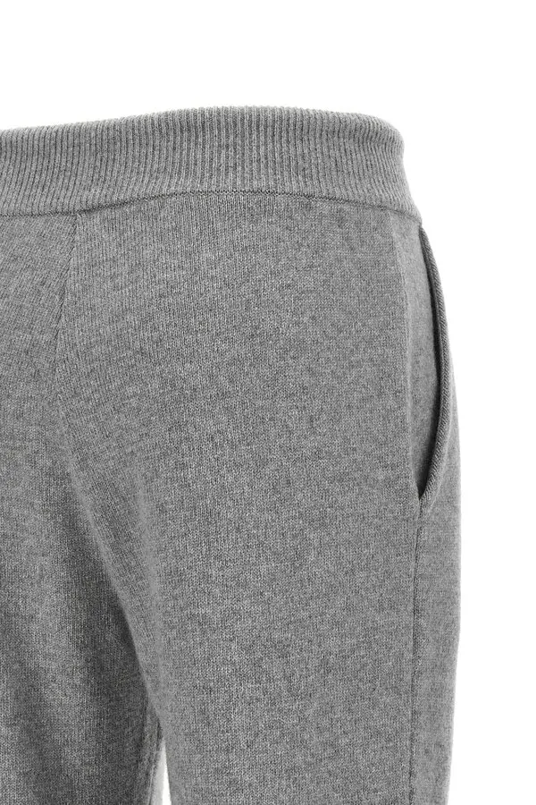 Balmain Logo Plaque Drawstring Trousers