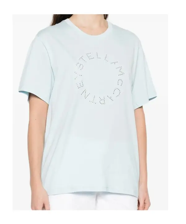 Stella McCartney Crewneck T-shirt - Light Blue