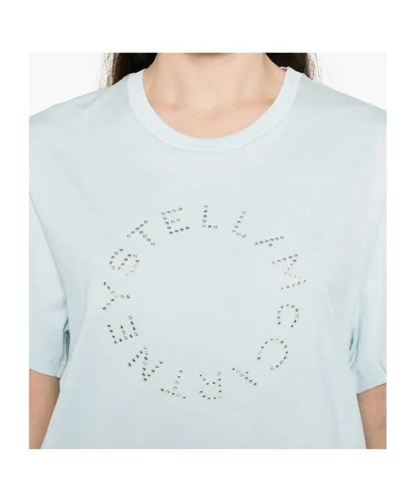Stella McCartney Crewneck T-shirt - Light Blue