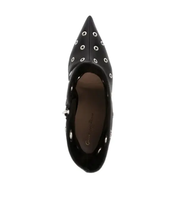 GIANVITO ROSSI 150mm Eyelet-embellished Ankle Boots