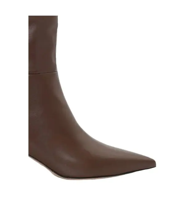 GIANVITO ROSSI 55mm Joyce Knee-high Boots - Brown