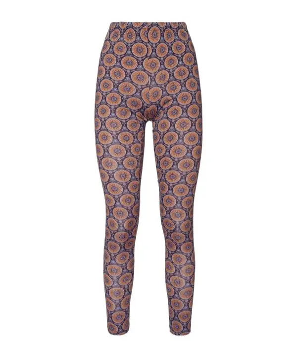 La DoubleJ Geometric-print Leggings - Multicolor