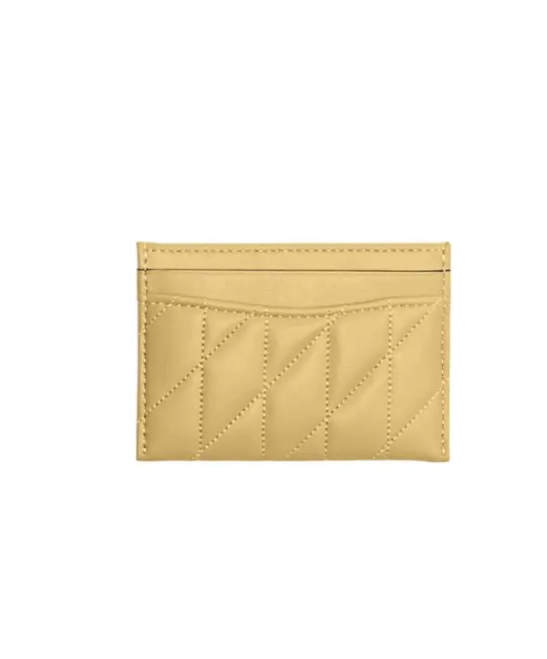 COACH Essential Card Case With Pillow Quilting