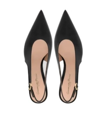 GIANVITO ROSSI Robbie 85mm Slingback Pumps - Black