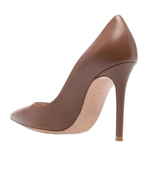 GIANVITO ROSSI 105mm Leather Pumps