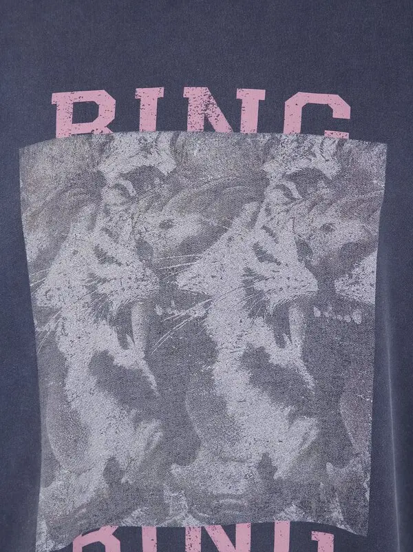 ANINE BING Miles Sweatshirt - Washedblack