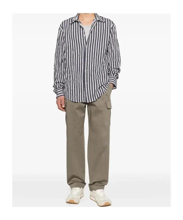 Dsquared2 Cargo Pants With Flap Pockets And Cuffed Legs - Gray