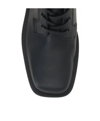 GIANVITO ROSSI Embroidered Leather Ankle Boots