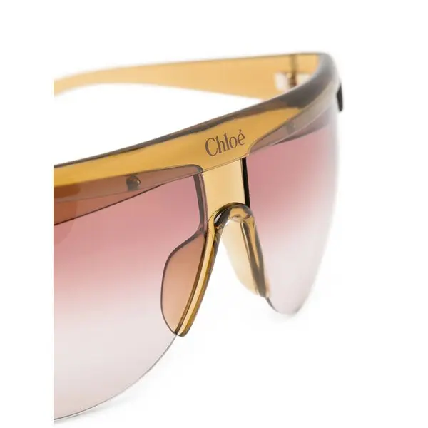 Chloé Geometric Frame Sunglasses - No