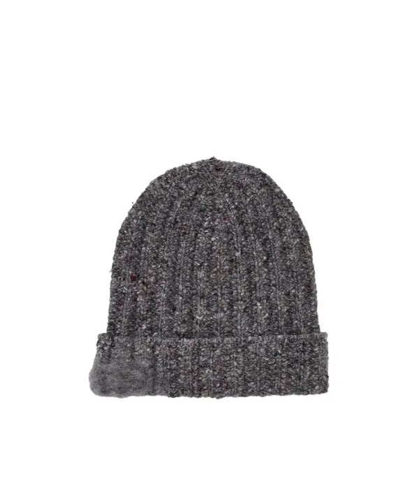 MAISON MARGIELA Ribbed Beanie - Grey