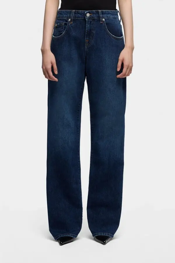 7 For All Mankind Straight Leg Jeans