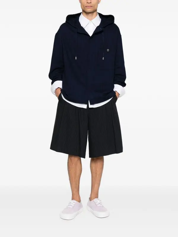 Jacquemus Hooded Chest-pocket Shirt