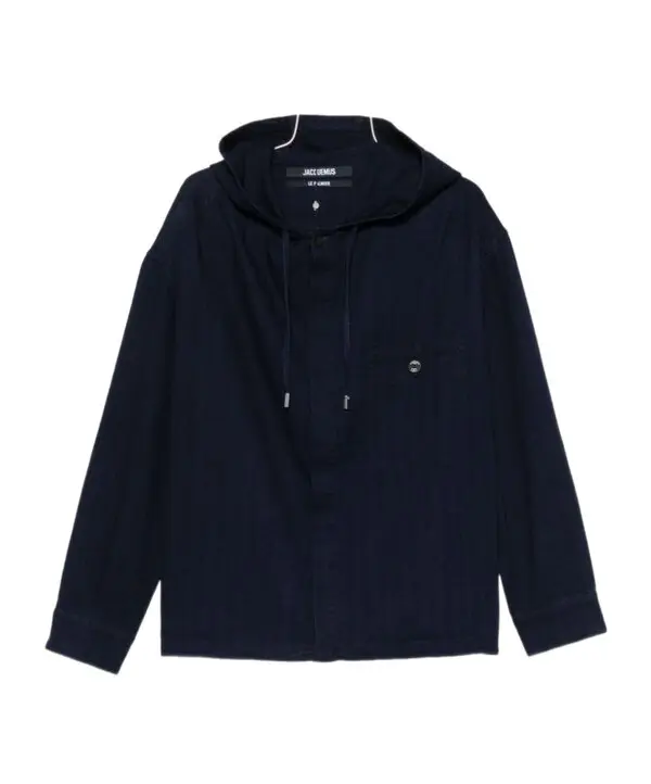 Jacquemus Hooded Chest-pocket Shirt - No