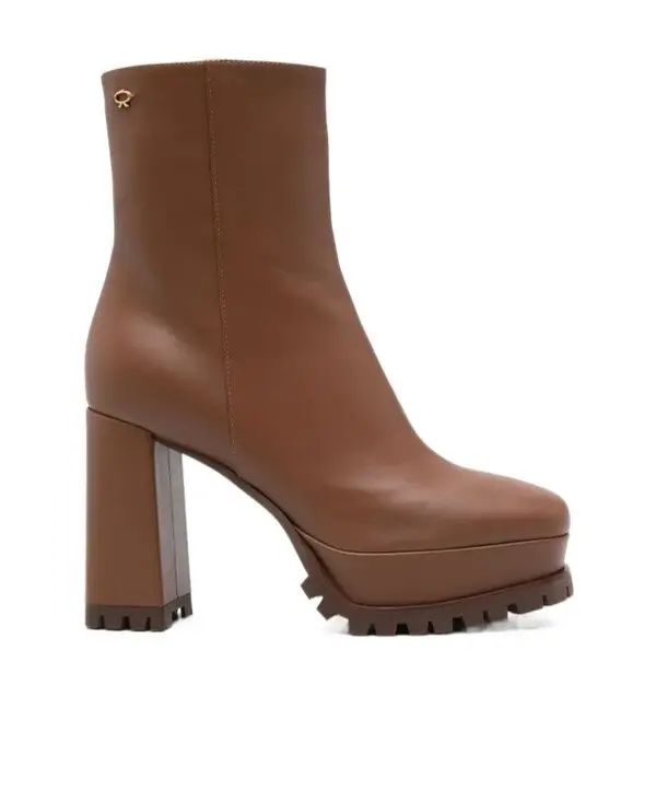 GIANVITO ROSSI 70mm Harlem Boots - Brown
